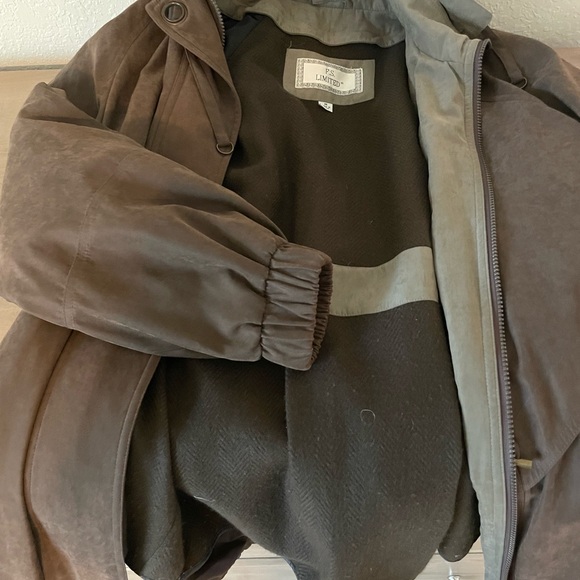 The Limited | Jackets & Coats | Fs Limited Brown Lightweight Jacket ...